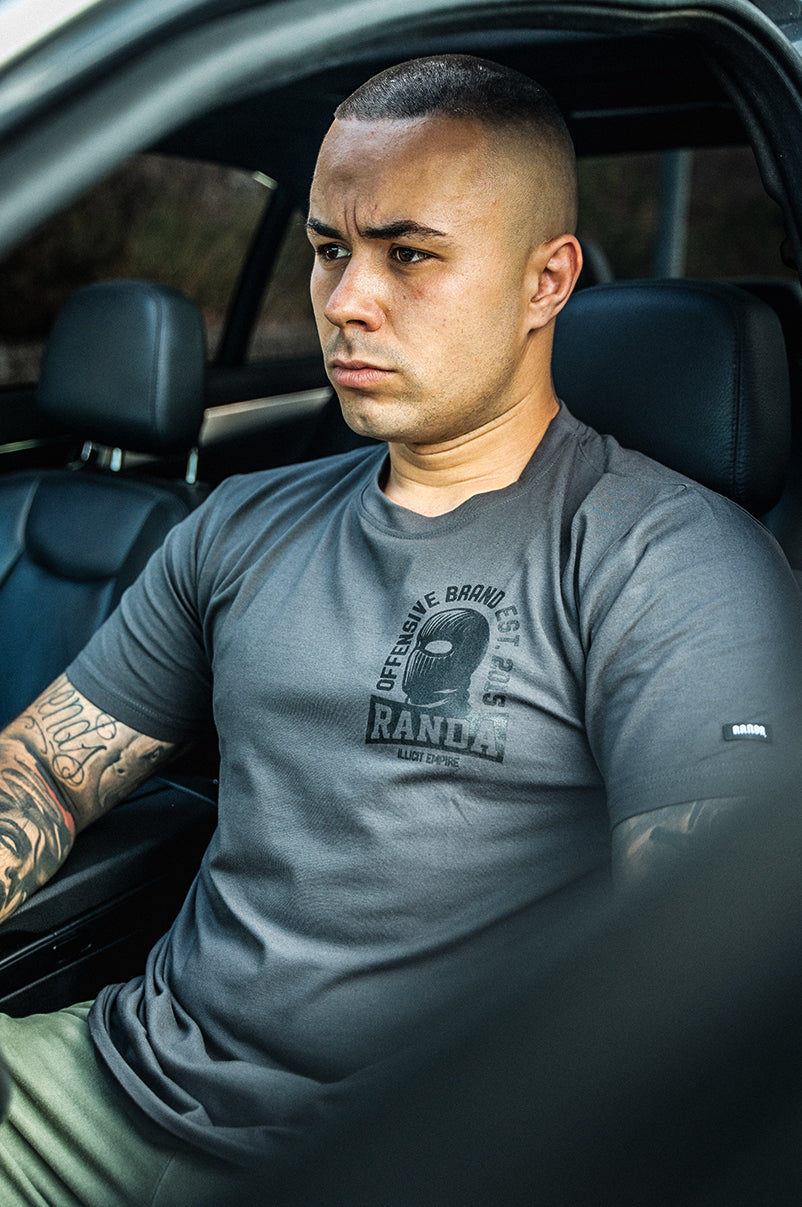 ILLICIT EMPIRE [ANTHRACITE] T-SHIRT – RANDA OFFENSIVE